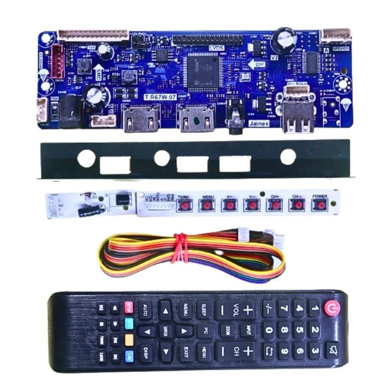 T.R67W.07 Universal LED TV Board with Miracast - Dip Electronics LAB Shop
