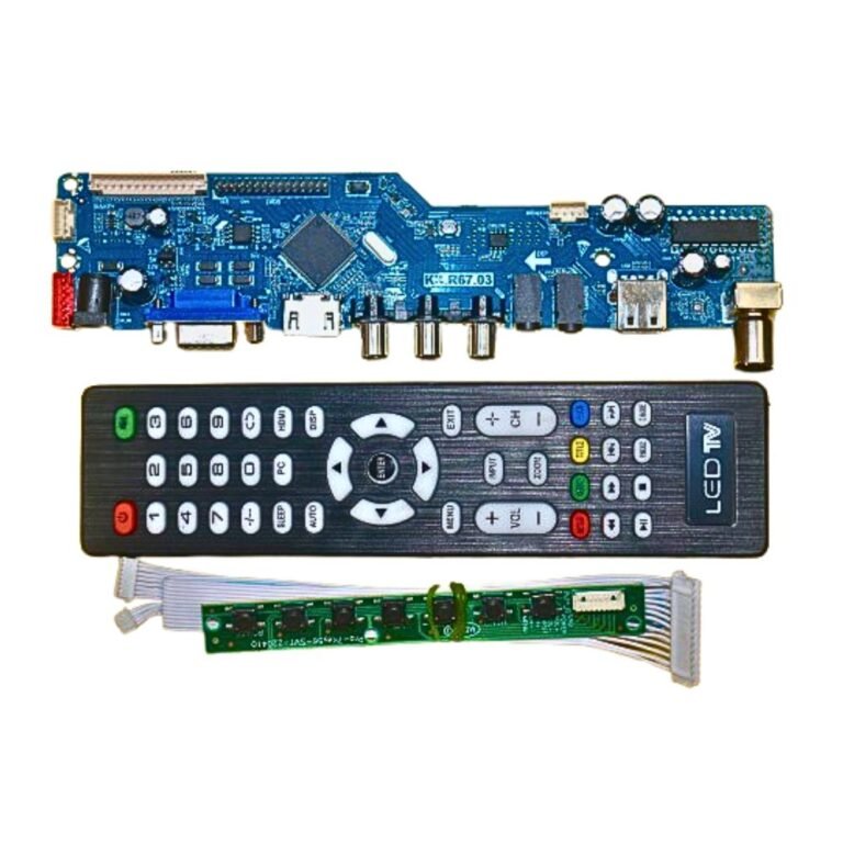 KK.R67.03 U11 Type Universal Motherboard with Remote and Sensor - Dip ...