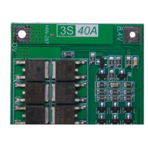 3S 40A Lithium-Ion BMS for 3-Cell Battery Pack – High Power Protection ...