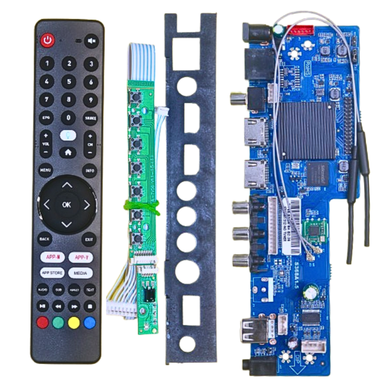 S368A1.5 Universal Android Motherboard with Bluetooth and Voice Remote ...