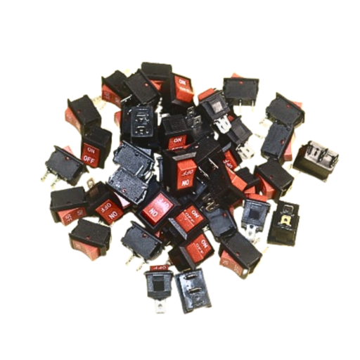 2-Pin SPDT Rocker Switch (ON-OFF) | High-Quality Toggle Switch - Dip ...