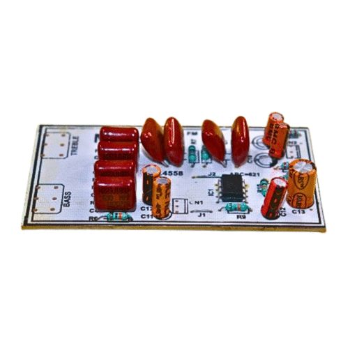 Bass Treble Board with Single 4558 IC | Preamp Tone Control Board - Dip ...