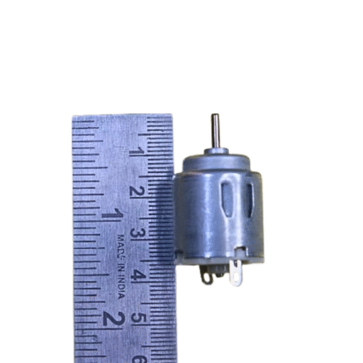 Round Shape Toy Mini DC Motor Dual Shaft | High RPM Miniature Motor for ...