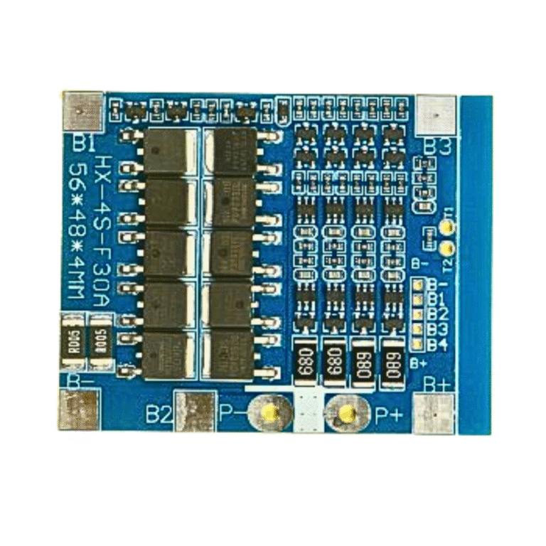 4S 30A 12.8V LiFePO4 BMS Protection Board with Balance – Heavy Duty for ...