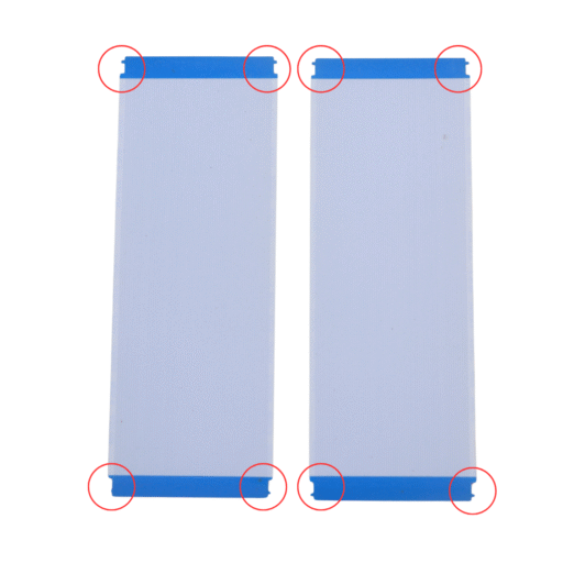 68 Pins FFC Flex LVDS Cable Both Side Cut | 0.5mm Pitch | 10cm Length ...