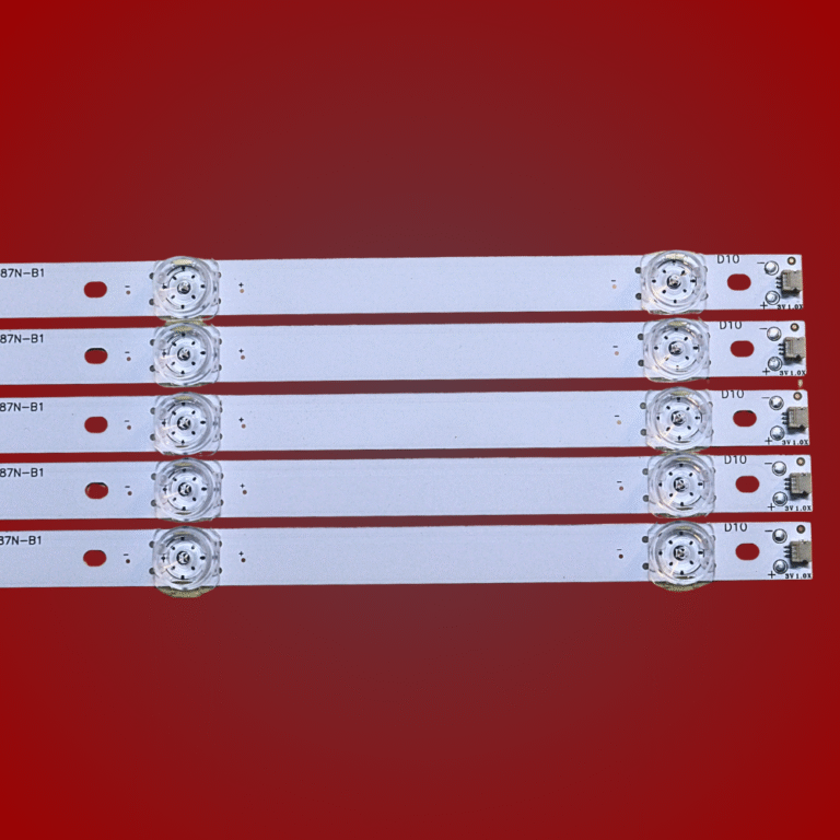 VU 55 Inch LED TV Backlight Strip | 3V 10 LEDs 41.5cm Lens 4K Type | 5 ...