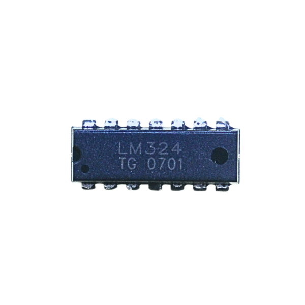 LM324 Single Supply Quad Operational Amplifier IC - Dip Electronics LAB ...