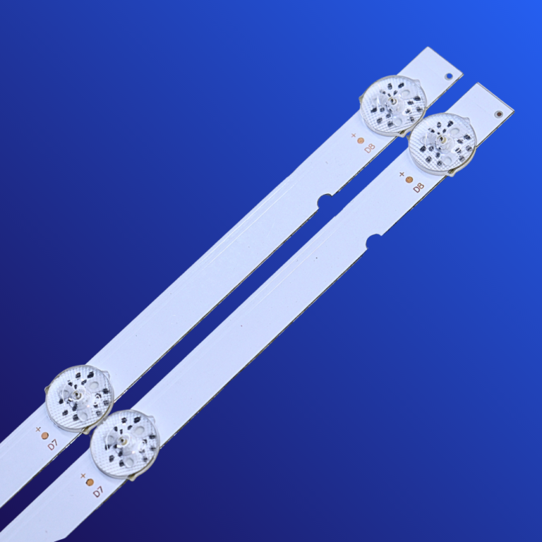 Oneplus 40 inch LED TV Backlight Strips 8LED 3V 2W 732mm 2Pcs Set for ...