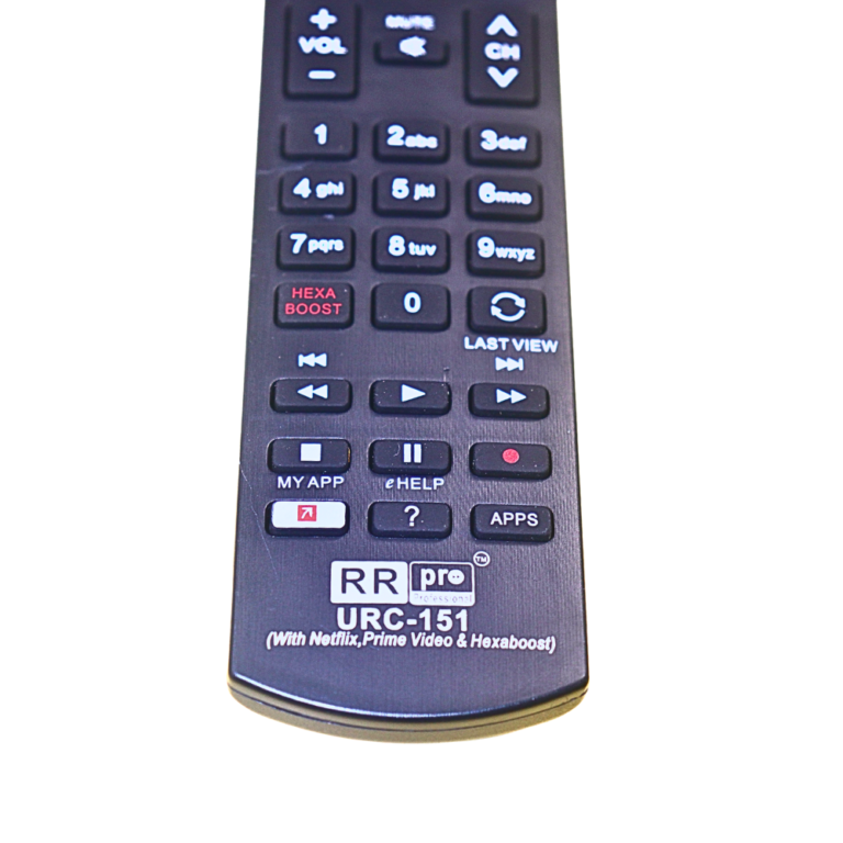 Panasonic Smart LED TV Remote URC-151 with NETFLIX, Prime Video & Hexa ...