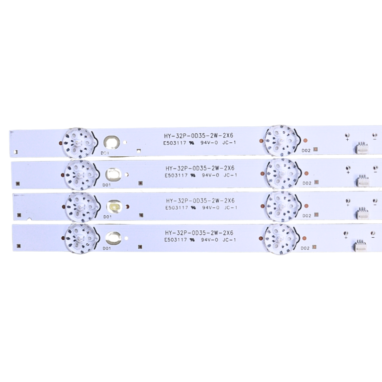 HY-32P-0D35 32 Inch LED TV Backlight Strip Set | 6 LED 3V 2W | 554mm ...